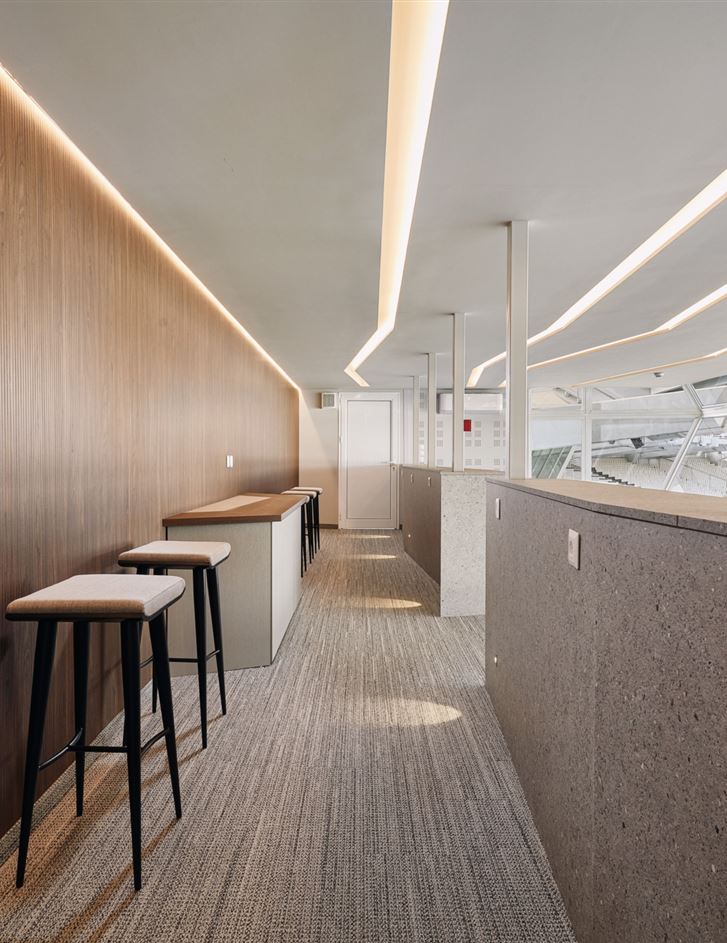 VIP suites of the Main Olympic Stadium | Cleaf