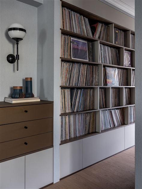 The vinyl collector’s house | Cleaf